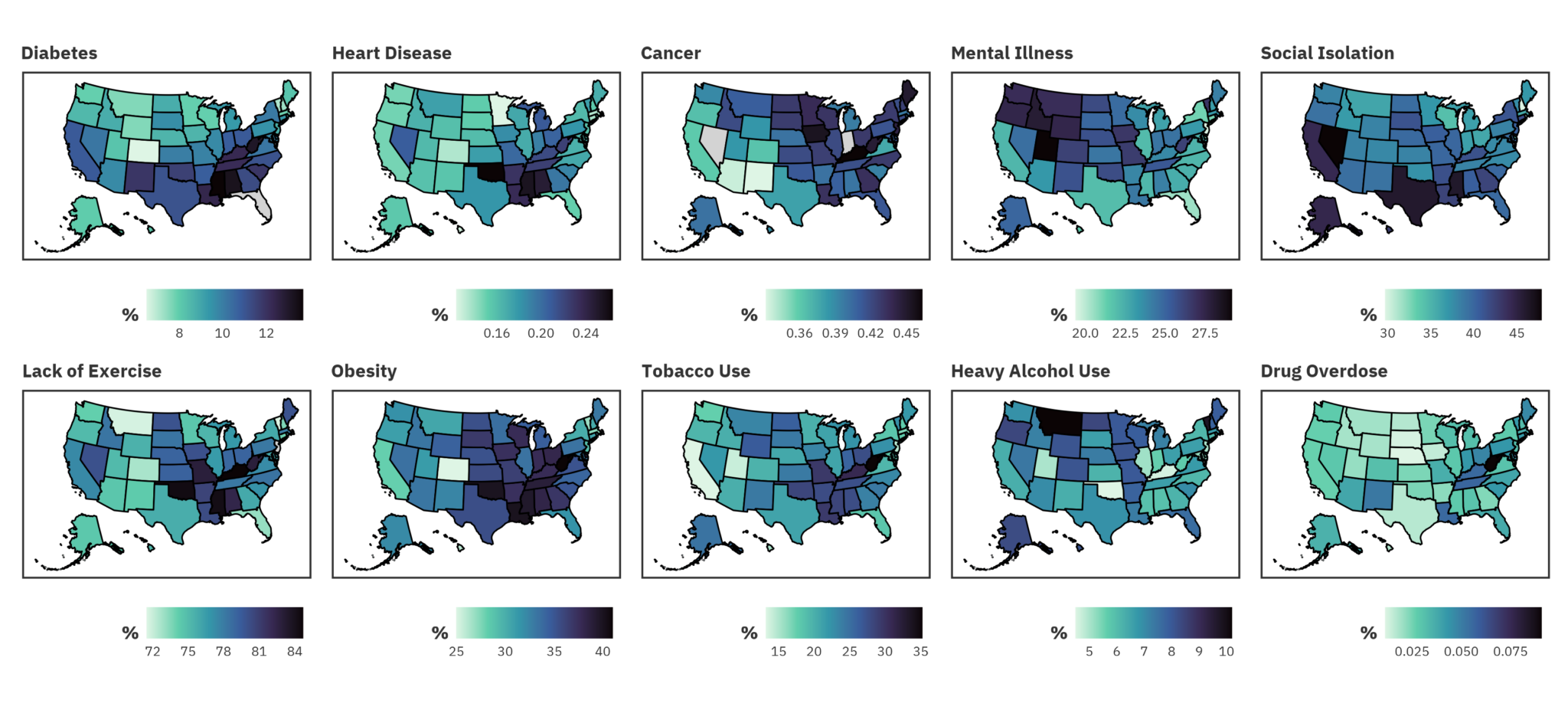 Healthiest (and Unhealthiest) States in the US - 2024 Rankings